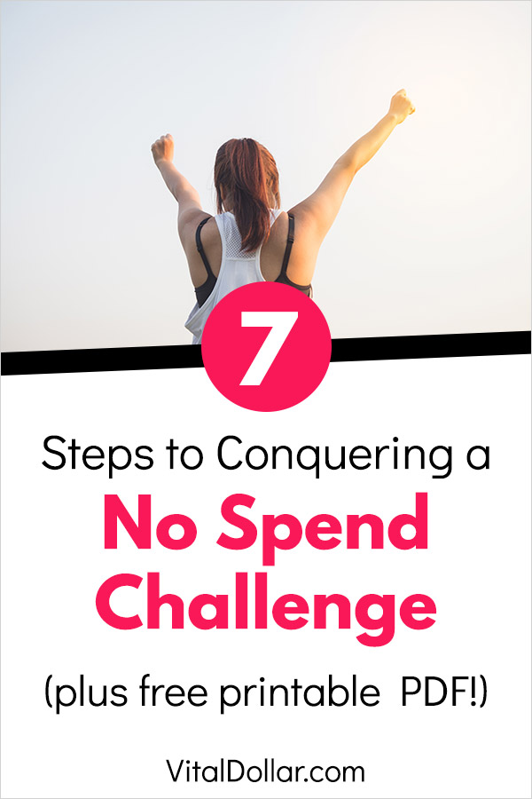 How to Conquer a No Spend Challenge or Spending Freeze (Plus Free ...